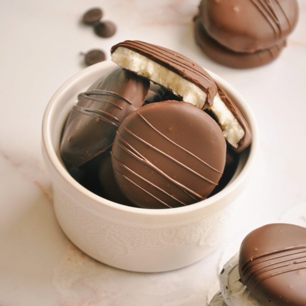 Bombones de menta y chocolate (Mentitas) | Lucia Paula
